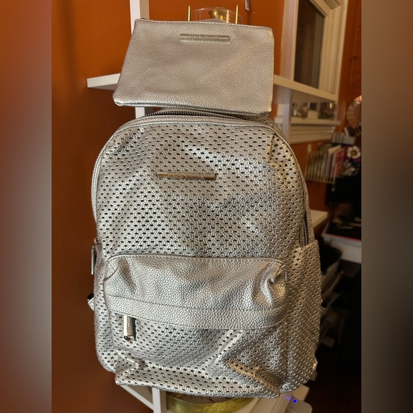 Steve Madden | Bags | Steve Madden Bundle Set Backpack Pouch | Poshmark
